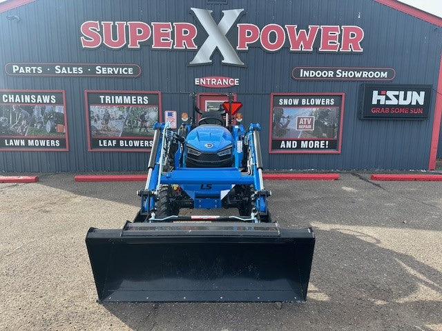 MT242 HE 4x4 LS Tractor with Loader @ Super X Power. Milaca, MN.