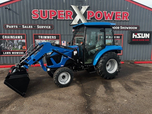 LS MT242 HEC Compact Tractor | Includes Loader & Cab – Super X Power